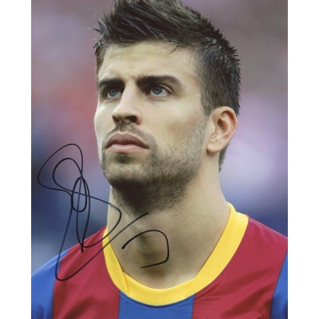 Signed Autograph PIQUE Gerard - All-Autographes.com