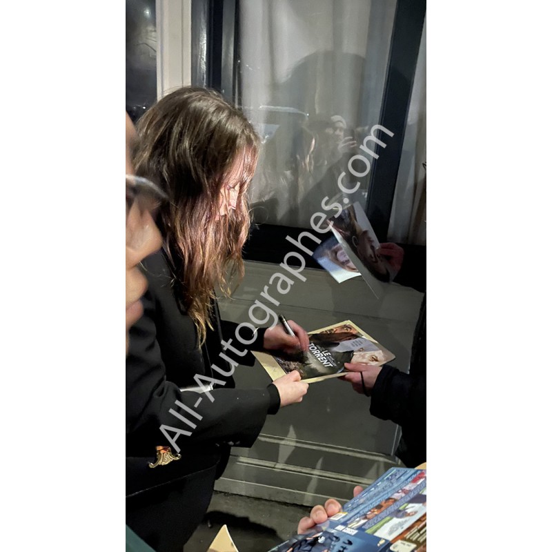 Signed Autograph VALMARY Capucine - All-Autographes.com