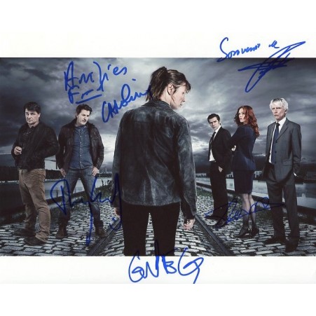 Autographe ENGRENAGES , Vente Photo Dédicacée ENGRENAGES - All