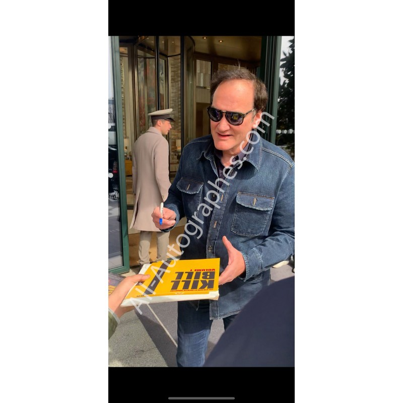 Signed Autograph TARANTINO Quentin - All-Autographes.com