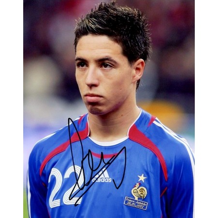 Signed Autograph NASRI Samir - All-Autographes.com