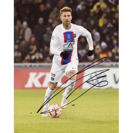 Signed Autograph RAMOS Sergio - All-Autographes.com