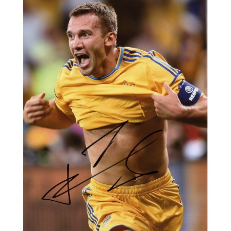 Signed Autograph SHEVCHENKO Andriy - All-Autographes.com