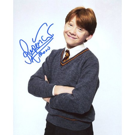 Autographe GRINT Rupert , Vente Photo Dédicacée GRINT Rupert - All ...