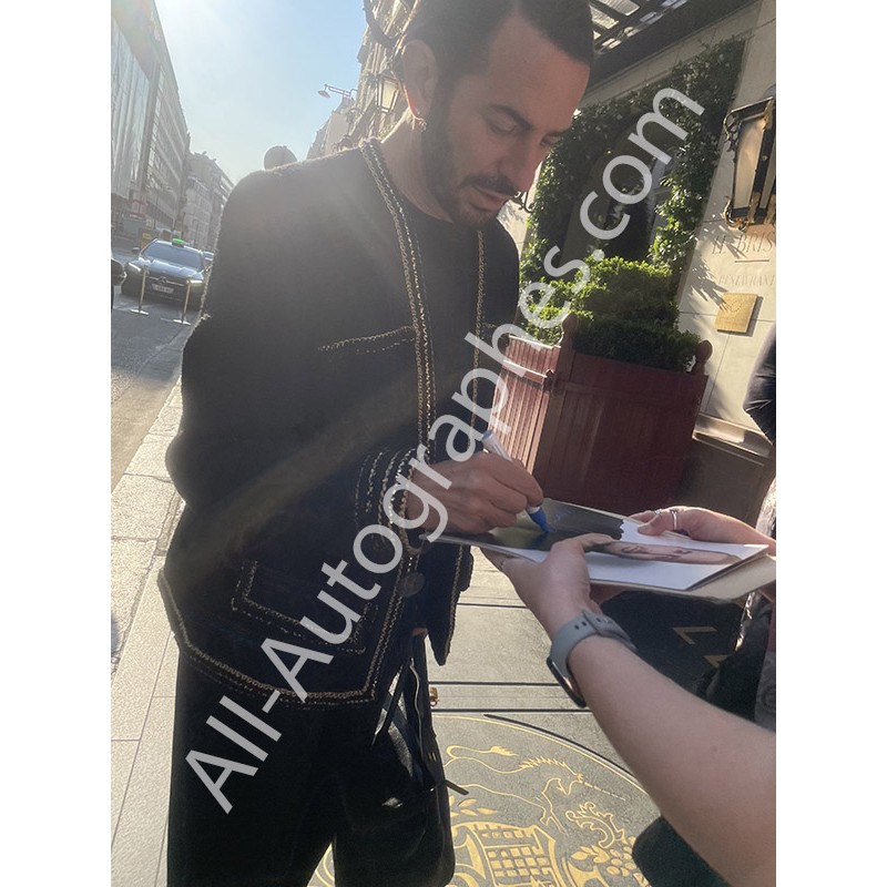 Signed Autograph JACOBS Marc - All-Autographes.com