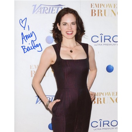 Signed Autograph BAILEY Amy - All-Autographes.com