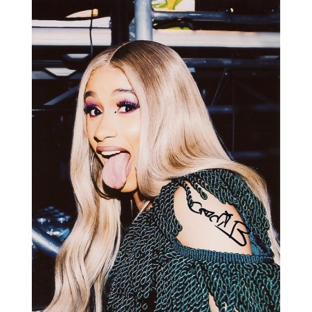 Signed Autograph Cardi B - All-Autographes.com