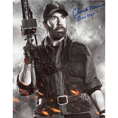 Signed Autograph NORRIS Chuck - All-Autographes.com