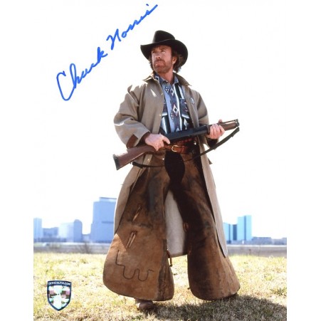 Signed Autograph NORRIS Chuck - All-Autographes.com