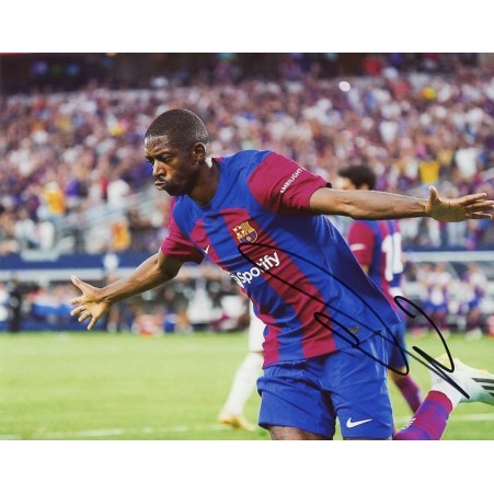 Signed Autograph DEMBELE Ousmane - All-Autographes.com