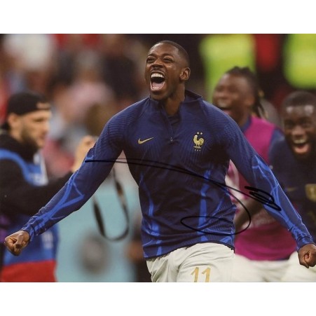 Signed Autograph DEMBELE Ousmane - All-Autographes.com
