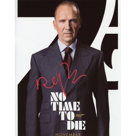 Autographe FIENNES Ralph , Vente Photo Dédicacée FIENNES Ralph - All