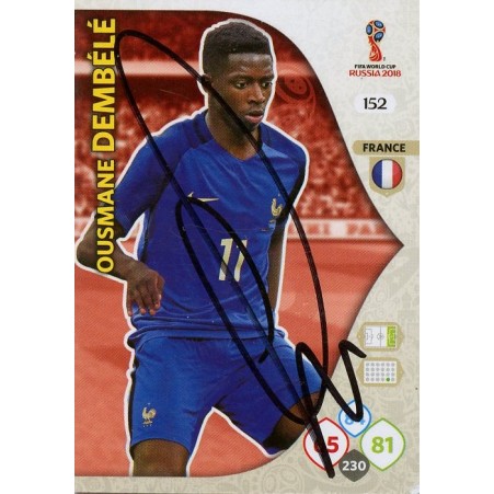 Signed Autograph DEMBELE Ousmane - All-Autographes.com