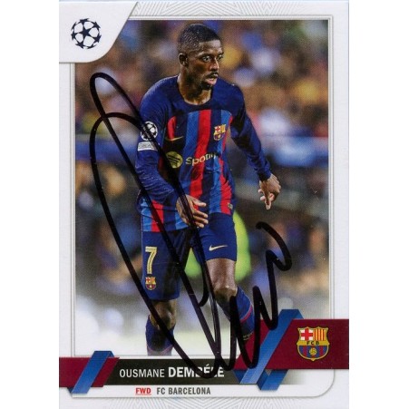 Signed Autograph DEMBELE Ousmane - All-Autographes.com