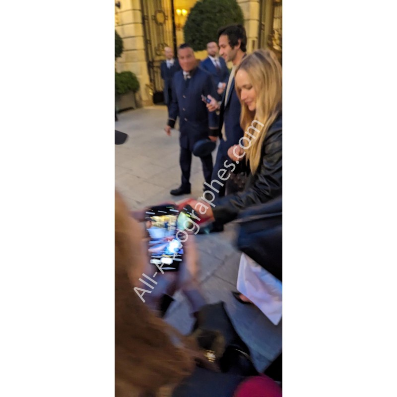 Signed Autograph LAWRENCE Jennifer