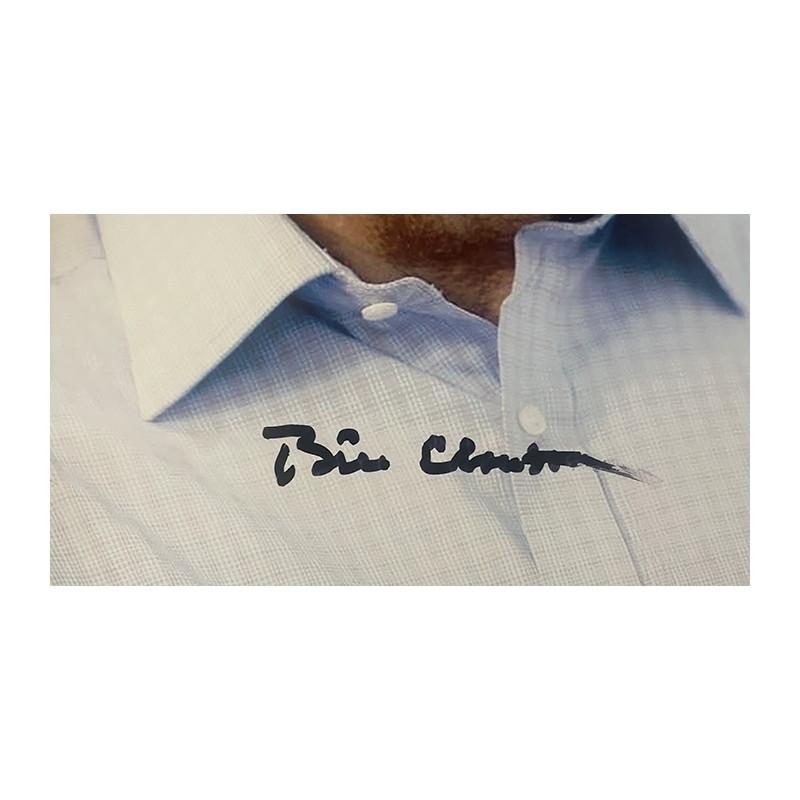 Autographe CLINTON Bill , Vente Photo Dédicacée CLINTON Bill - All ...
