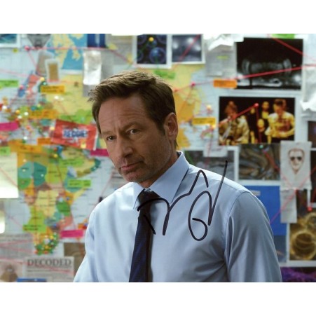 Signed Autograph DUCHOVNY David - All-Autographes.com