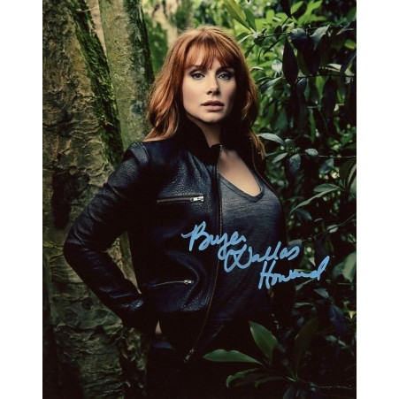 Autographe HOWARD Bryce Dallas , Vente Photo Dédicacée HOWARD Bryce ...