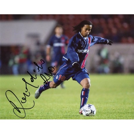 Signed Autograph RONALDINHO- All-Autographes.com