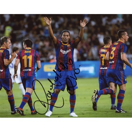 Signed Autograph RONALDINHO- All-Autographes.com