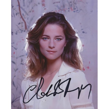 Signed Autograph RAMPLING Charlotte - All-Autographes.com