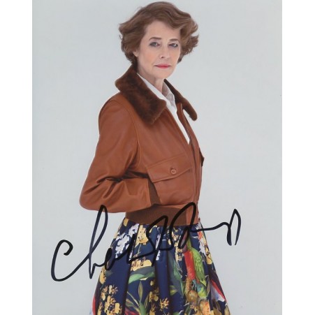 Signed Autograph RAMPLING Charlotte - All-Autographes.com