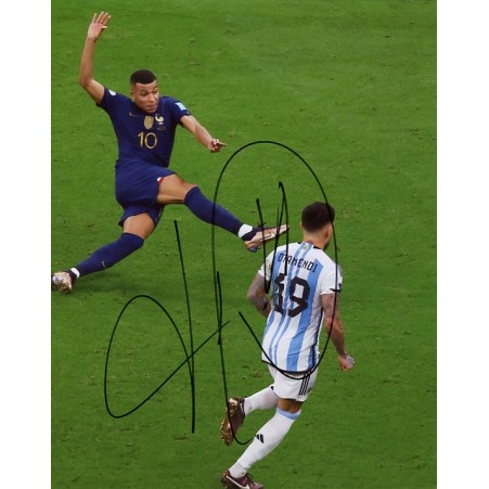 Signed Autograph MBAPPÉ Kylian - All-Autographes.com