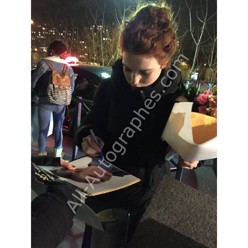 Signed Autograph BRY Iris - All-Autographes.com