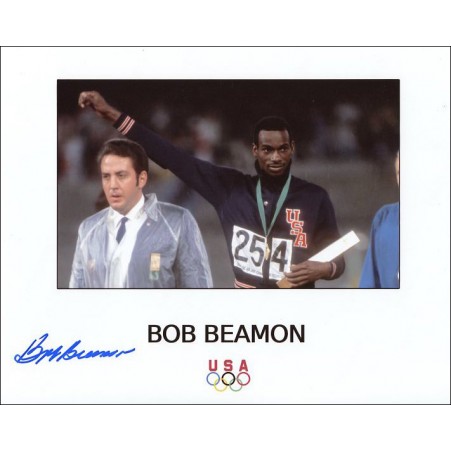 Signed Autograph BEAMON Bob - All-Autographes.com