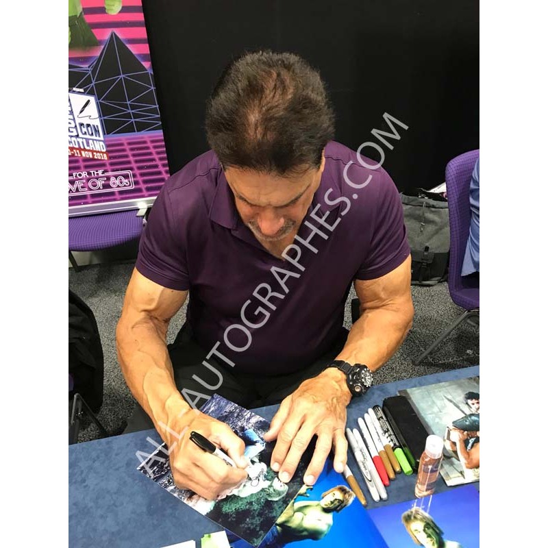 Signed Autograph FERRIGNO Lou (Hulk) - All-Autographes.com