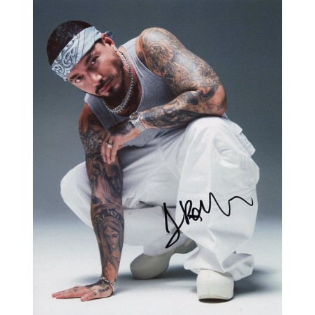 Signed Autograph BALVIN J - All-Autographes.com