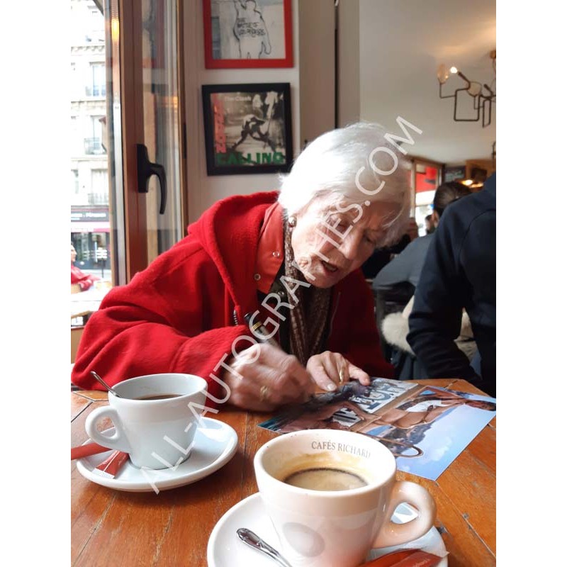 Signed Autograph AUBER Brigitte - All-Autographes.com