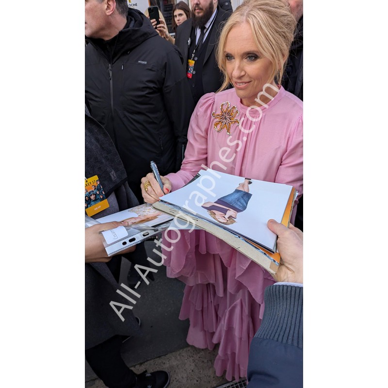 Autographe COLLETTE Toni , Vente Photo Dédicacée COLLETTE Toni- All ...