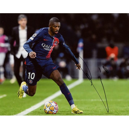 Signed Autograph DEMBÉLÉ Ousmane - All-Autographes.com