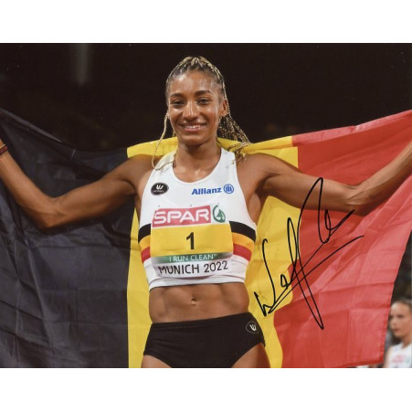 Autographe THIAM Nafissatou , Vente Photo Dédicacée THIAM Nafissatou