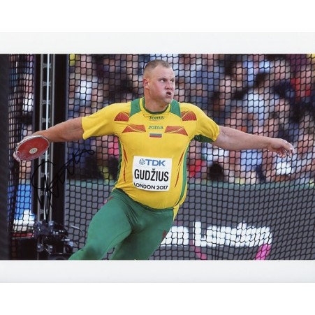 Signed Autograph GUDZIUS Andrius - All-Autographes.com