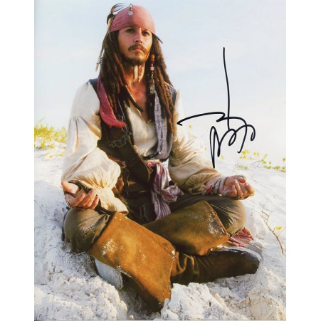 Autographe DEPP Johnny , Vente Photo Dédicacée DEPP Johnny - All ...