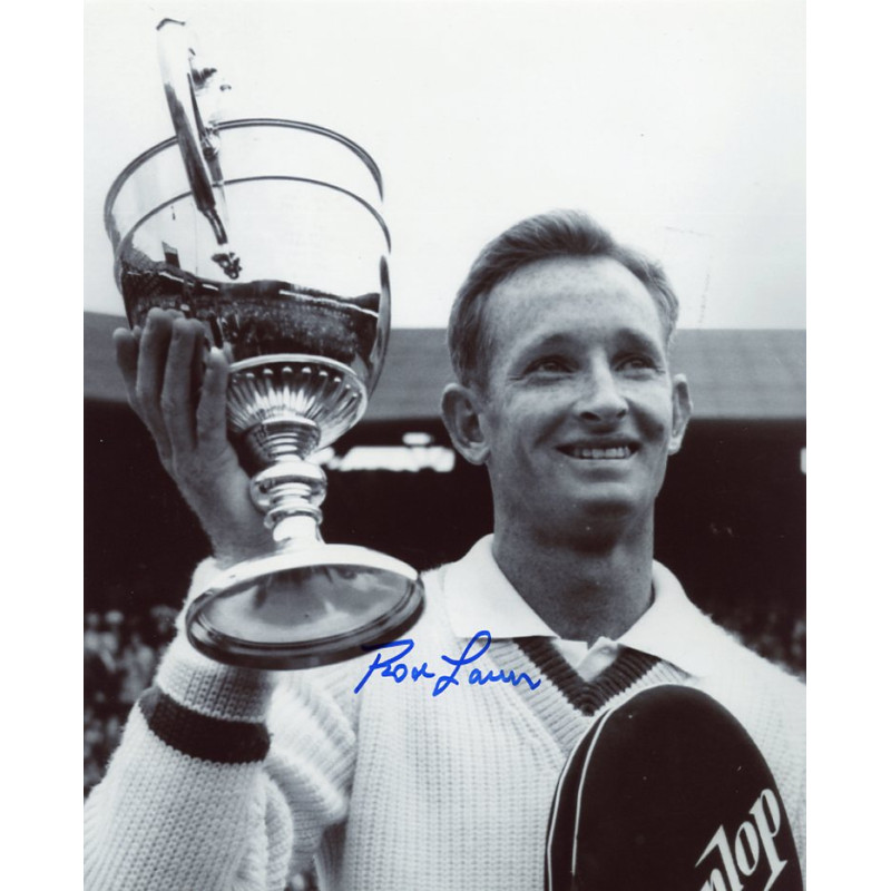 Signed Autograph LAVER Rod - All-Autographes.com