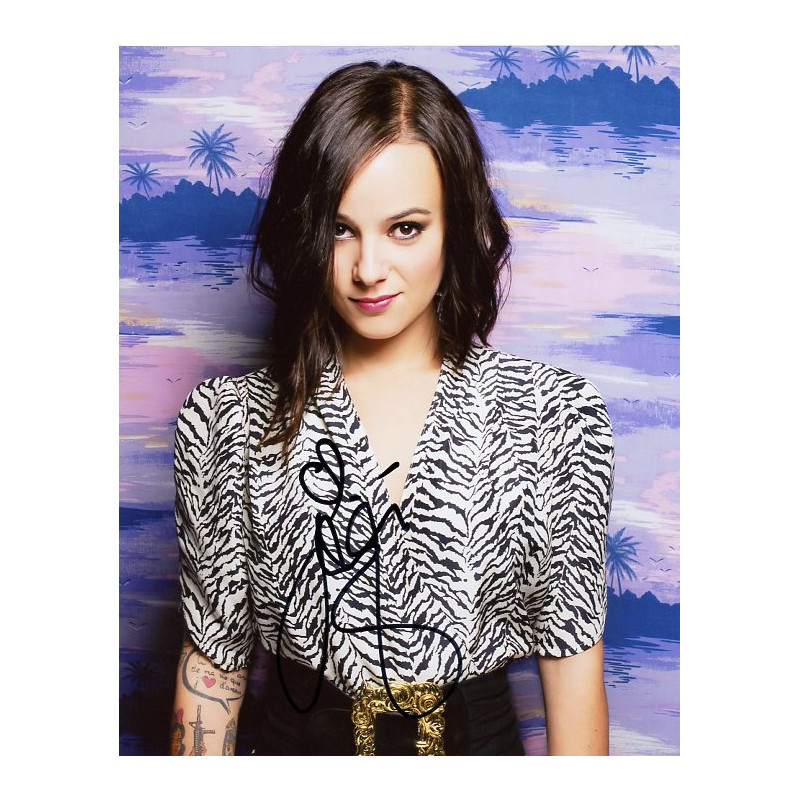 Autographe ALIZÉE , Vente Photo Dédicacée ALIZÉE- All Autographes