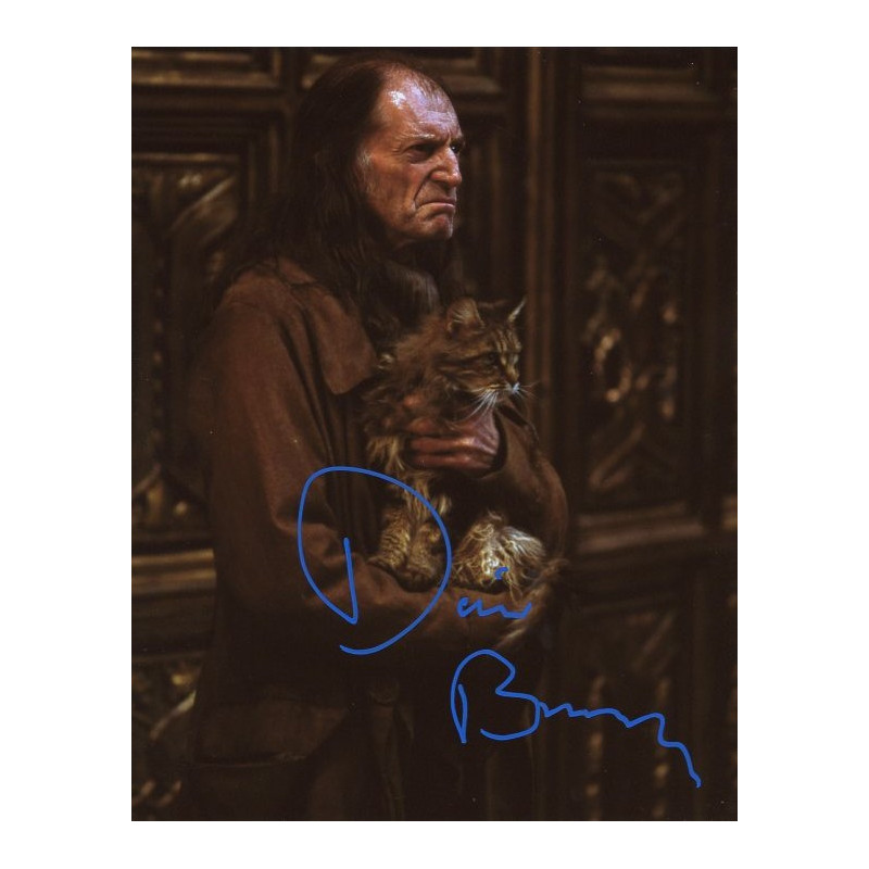 Signed Autograph BRADLEY David- All-Autographes.com