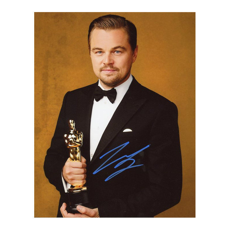 Signed Autograph DI CAPRIO Leonardo- All-Autographes.com