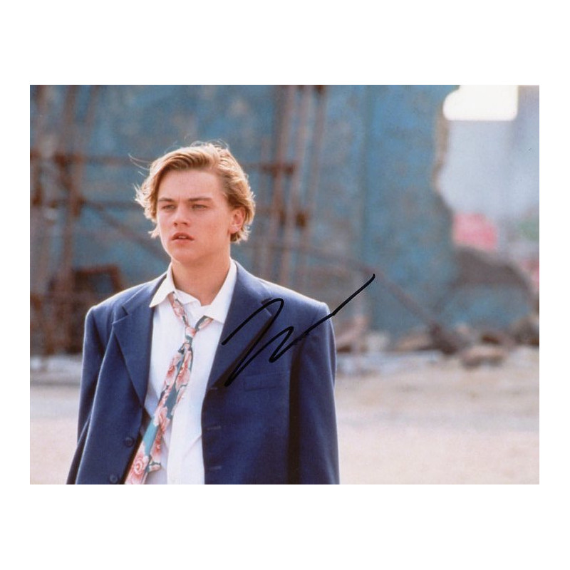 Signed Autograph DI CAPRIO Leonardo- All-Autographes.com