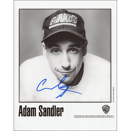 Autographe SANDLER Adam , Vente Photo Dédicacée SANDLER Adam- All ...