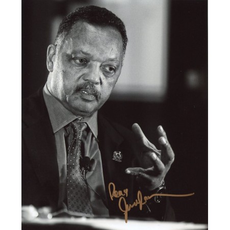 Autographe JACKSON Jesse , Vente Photo Dédicacée JACKSON Jesse - All