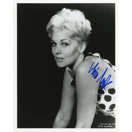 Signed Autograph NOVAK Kim - All-Autographes.com