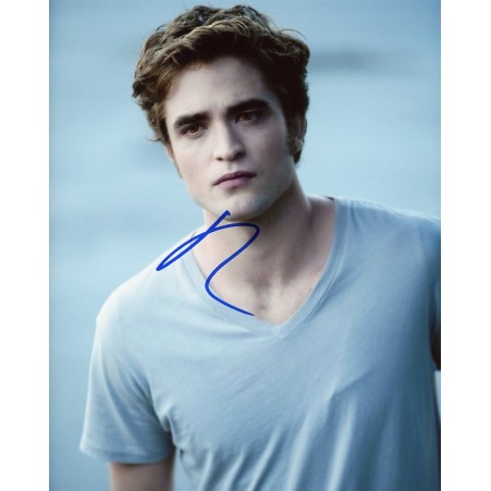 Autographe PATTINSON Robert , Vente Photo Dédicacée PATTINSON Robert ...