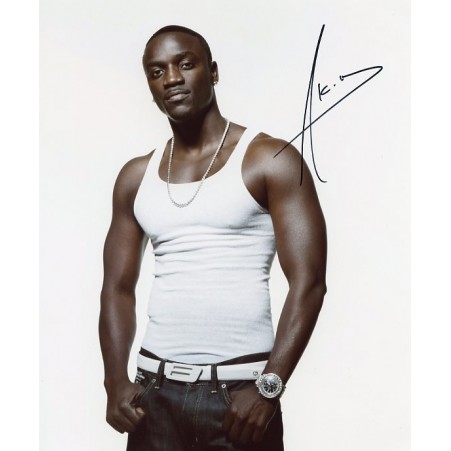 Signed Autograph AKON - All-Autographes.com