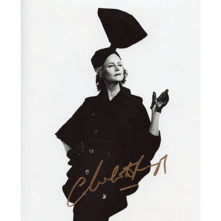 Signed Autograph RAMPLING Charlotte - All-Autographes.com