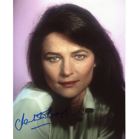 Signed Autograph RAMPLING Charlotte - All-Autographes.com