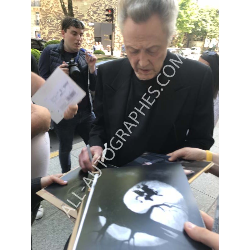 Signed Autograph WALKEN Christopher - All-Autographes.com